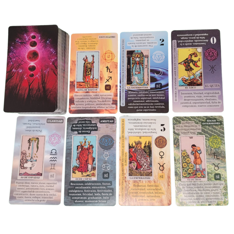 Español Tarot Principiante | Cartas de Tarot con significado (primera ...